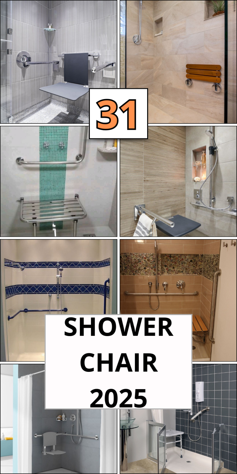 31 Shower Chair 2025 Designs: Elevate Your Bathroom's Comfort & Style ...