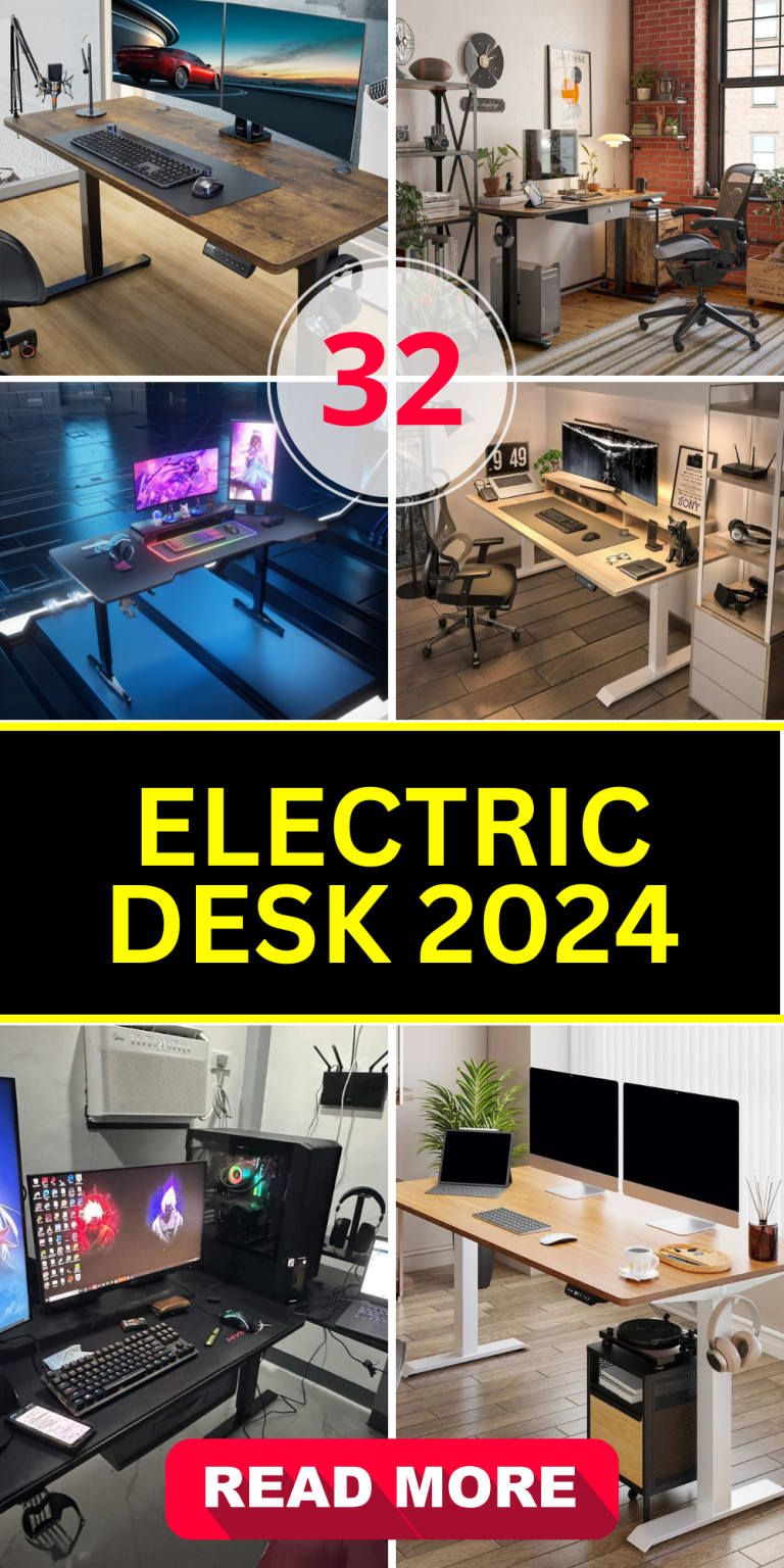 32 Electric Desk Designs 2025: Elevate Your Home Office Now ...