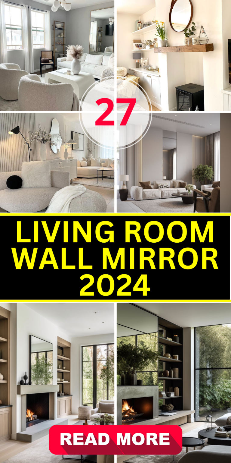 27 Top Living Room Wall Mirror Trends for 2024 - Reflect Your Style ...