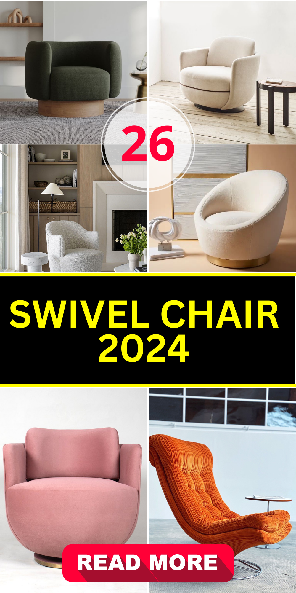 Explore Top 26 Swivel Chair Designs for 2025 - Modern & Cozy Seating ...