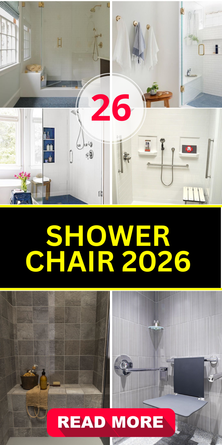 26 Shower Chair 2025 Designs: Elevate Your Bathroom's Comfort & Style ...