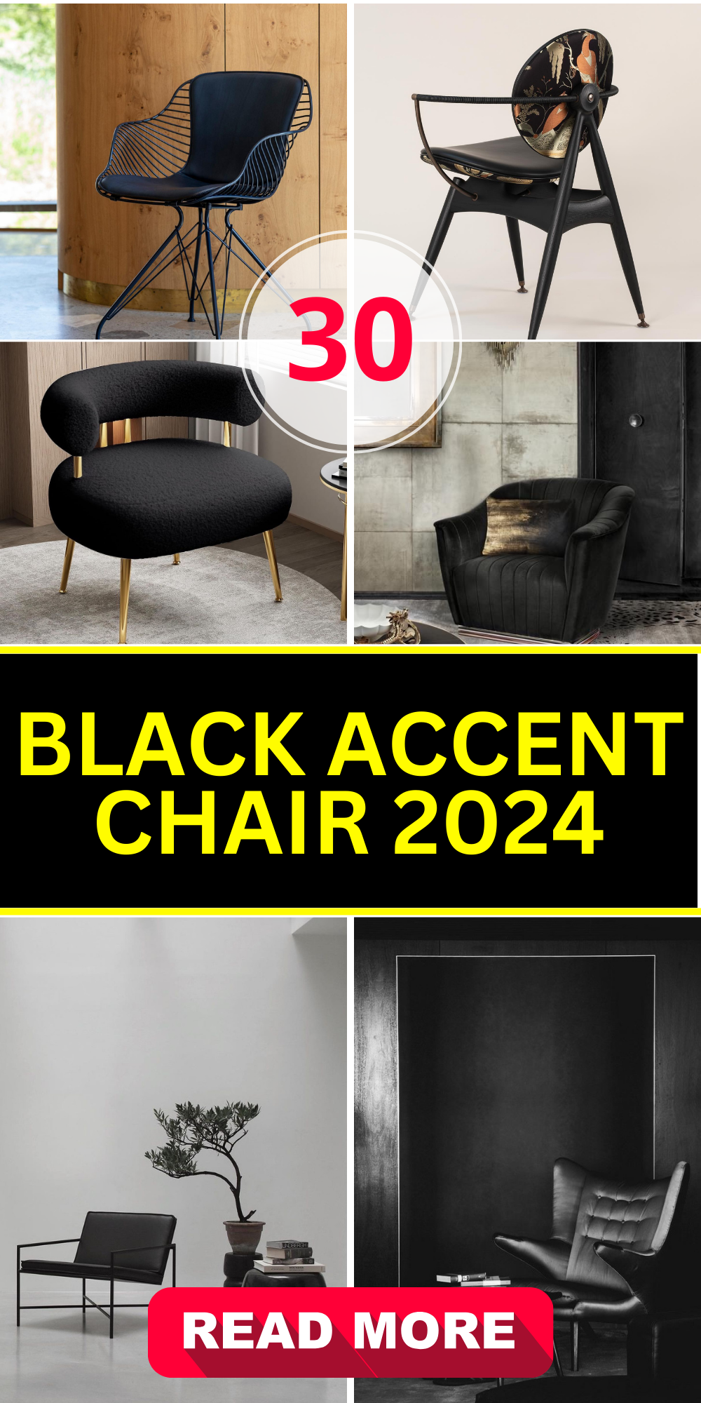 Top 30 Black Accent Chair Styles 2025: Chic & Versatile Designs ...