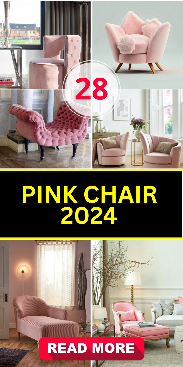 Explore 28 Pink Chair Styles 2025: Chic Comfort Meets Modern Decor ...