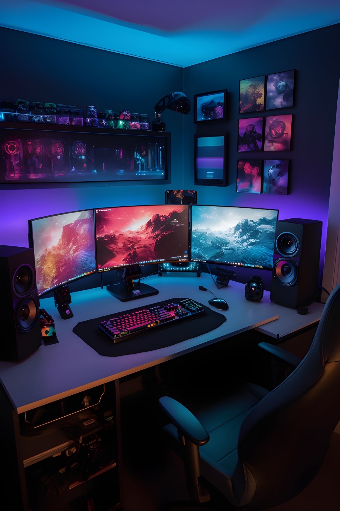 Explore 38 Gaming Desk Designs: Top Trends and Layouts - placeideal.com