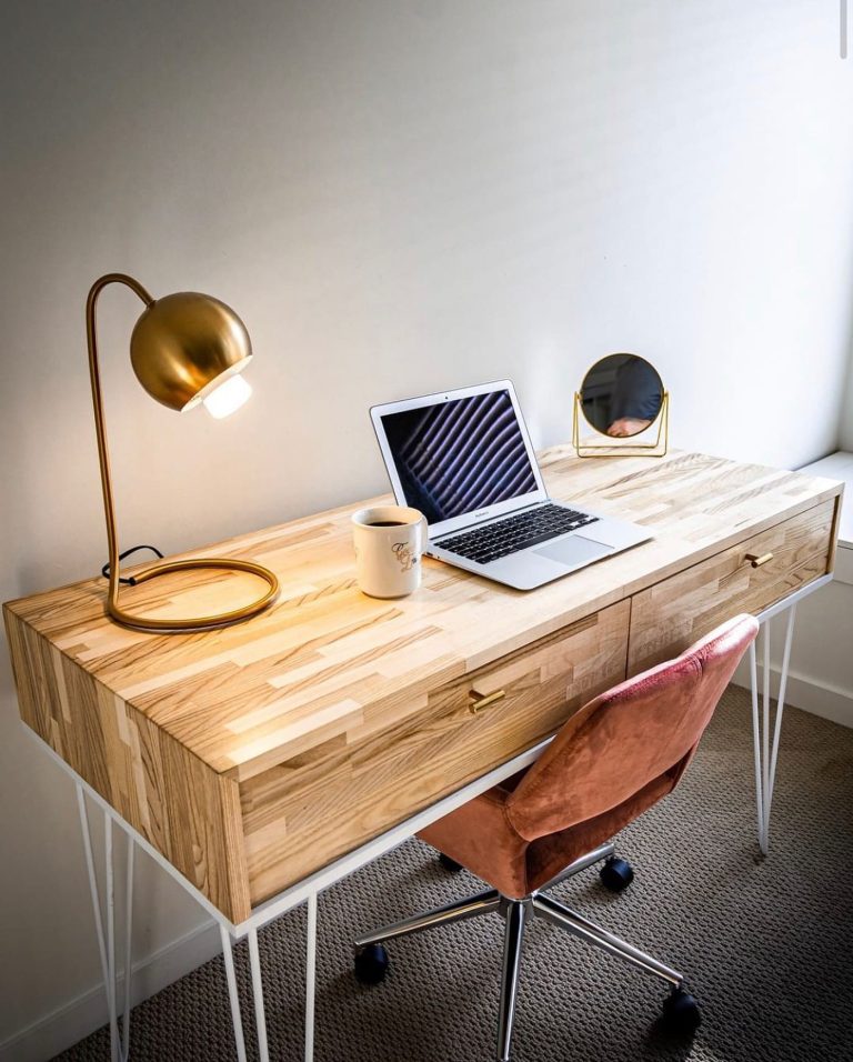 Explore Top 30 Wood Desk Designs for a Trendy 2025 Workspace ...
