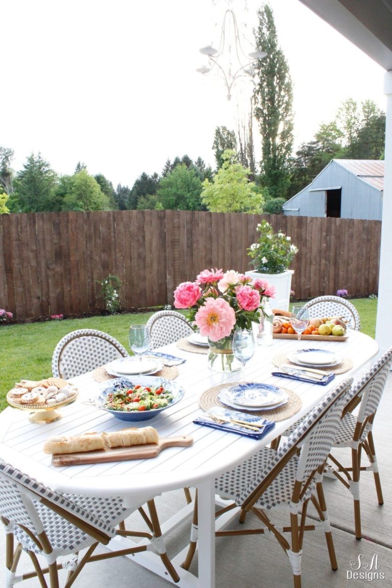 Top 31 Patio Table Styles 2025 - Modern Outdoor Dining Inspiration ...