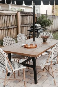 Top 31 Patio Table Styles 2025 - Modern Outdoor Dining Inspiration ...
