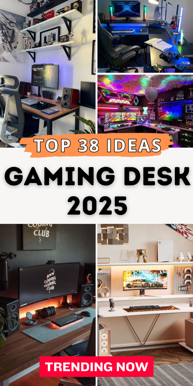 Explore 38 Gaming Desk Designs: Top Trends and Layouts - placeideal.com