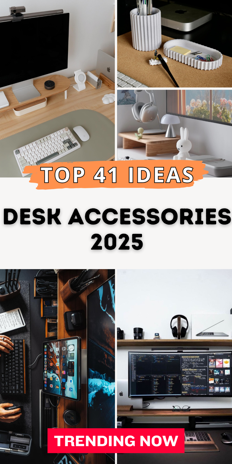 41 Must-Have Desk Accessories: Elevate Your Workspace Aesthetics ...