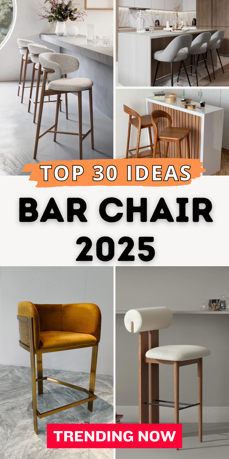 Elevate Your Space with Top 30 Bar Chair Designs for 2025 - placeideal.com