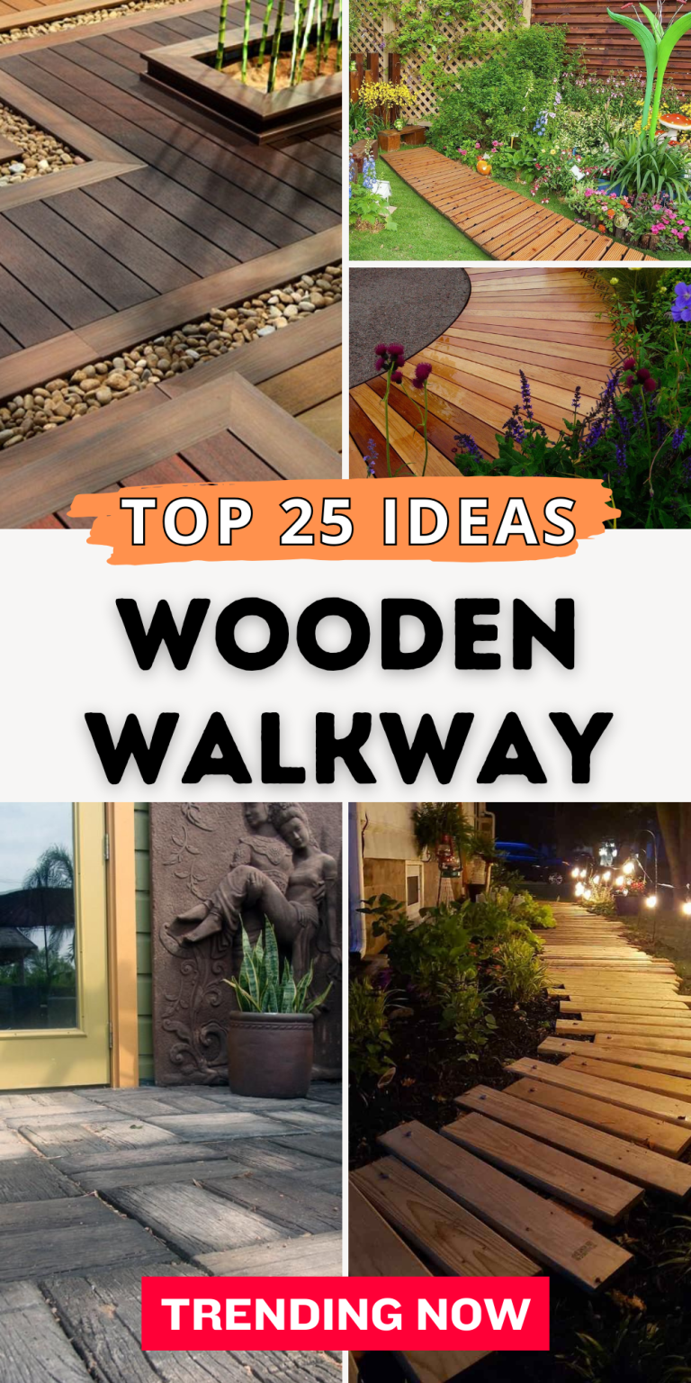 Top 25 Wooden Walkway Designs 2025 - Transform Your Outdoor Space ...