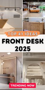 41 Front Desk Designs: Innovate Your Welcome Space - placeideal.com