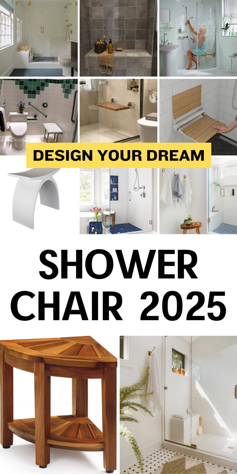 31 Shower Chair 2025 Designs: Elevate Your Bathroom's Comfort & Style ...