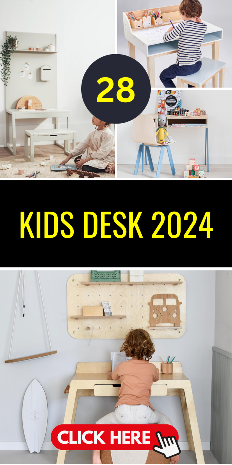 Top 28 Kids Desk Designs 2024: Inspire Learning & Creativity ...