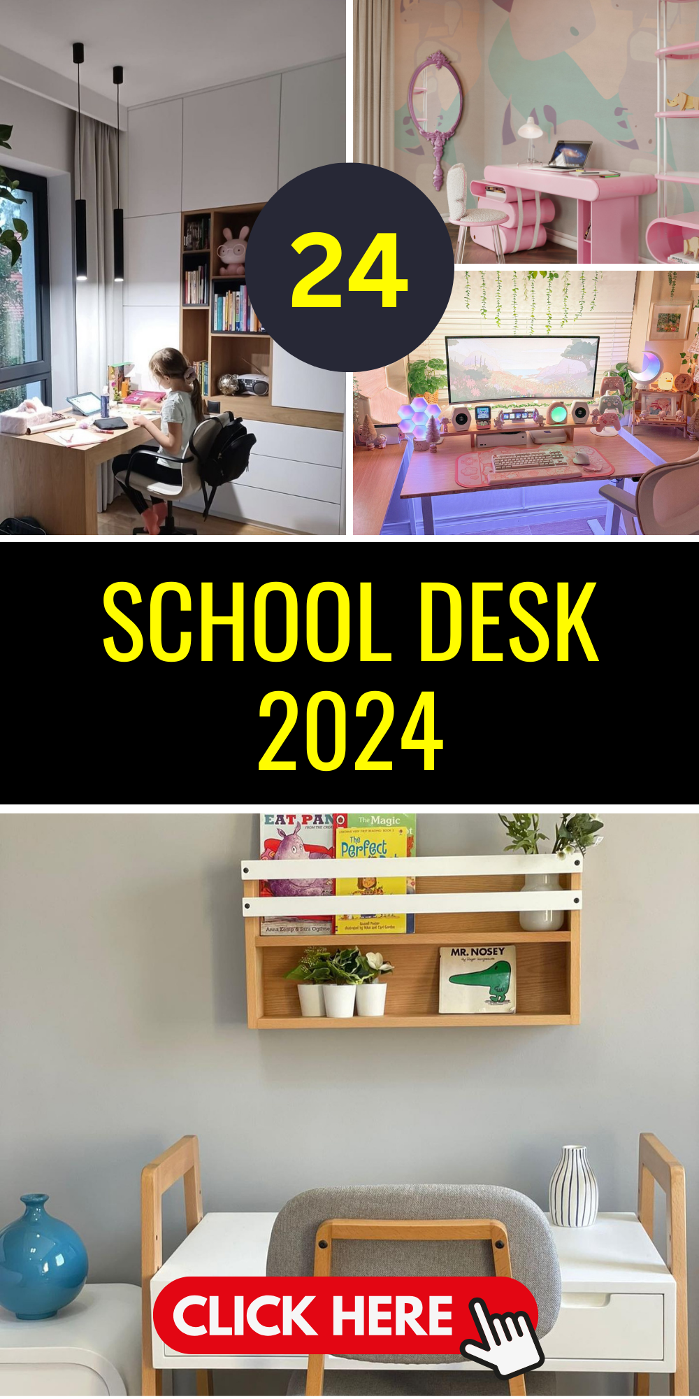 24 School Desk Designs 2024: Inspire Learning with Style - placeideal.com