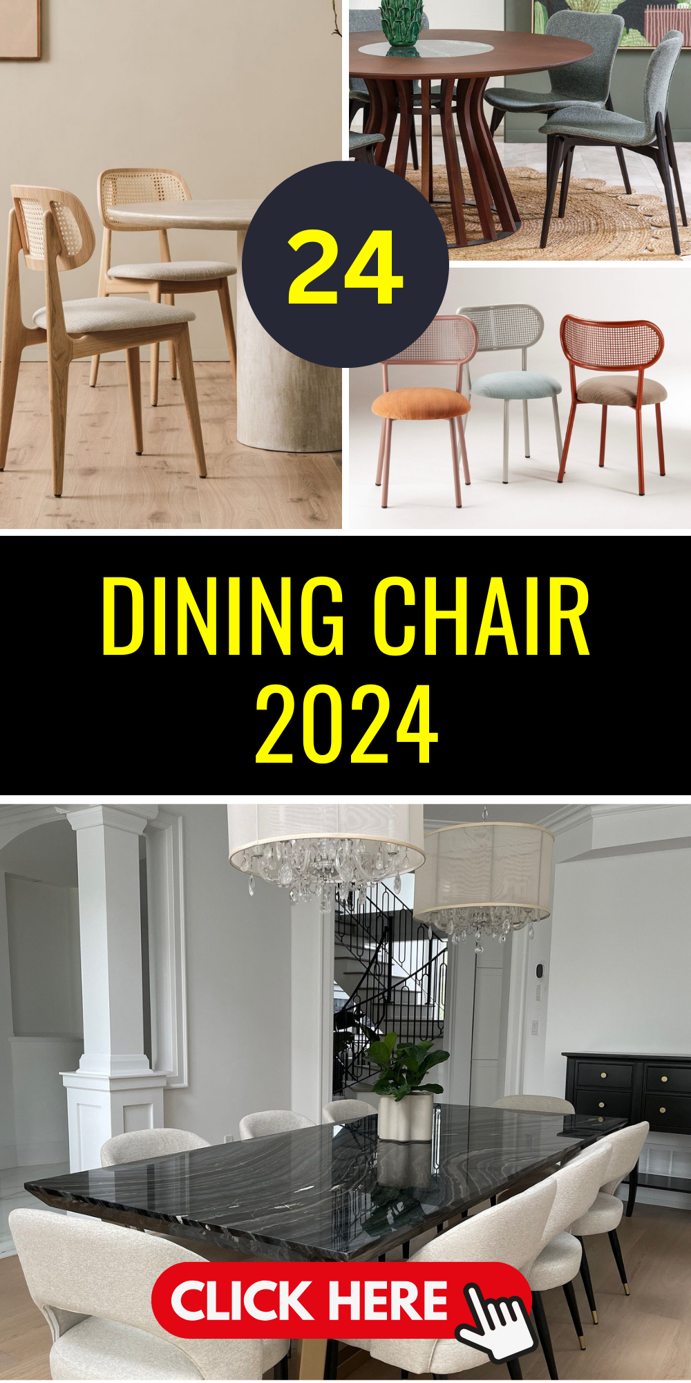 24 Dining Chair 2024 Trends: Fusion of Comfort & Modern Design ...
