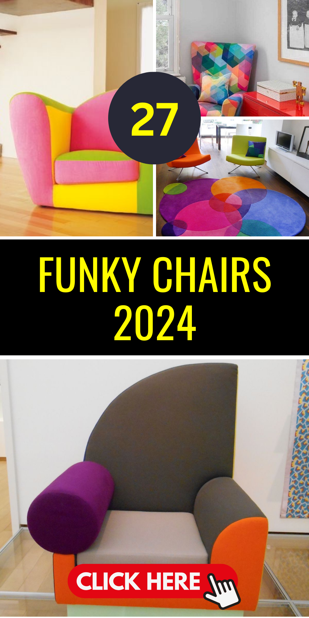 Explore 27 Funky Chairs 2025: Bold & Artistic Seating Trends ...