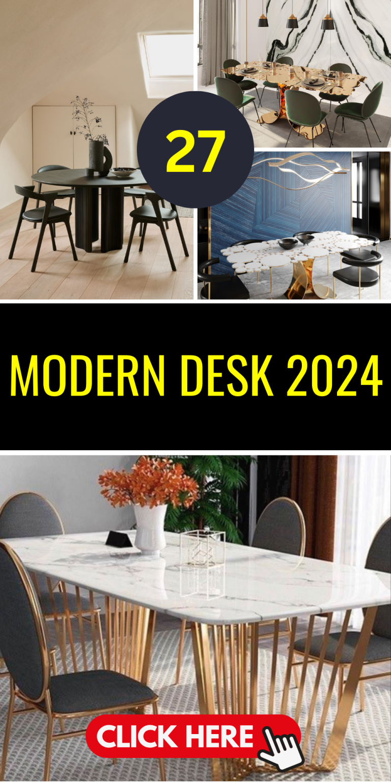 Explore 27 Modern Desk Designs 2025: Fusion of Luxury & Innovation ...