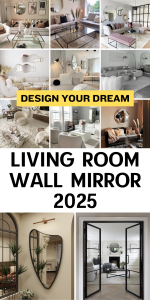 37 Top Living Room Wall Mirror Trends - Reflect Your Style - placeideal.com