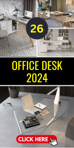 26 Office Desk 2025 Designs: Elevate Your Workspace Aesthetics ...