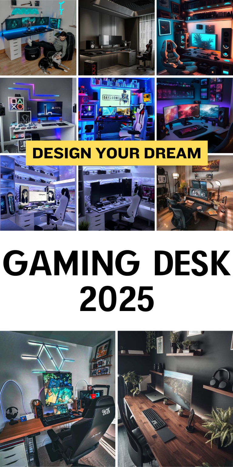 Explore 38 Gaming Desk Designs: Top Trends and Layouts - placeideal.com
