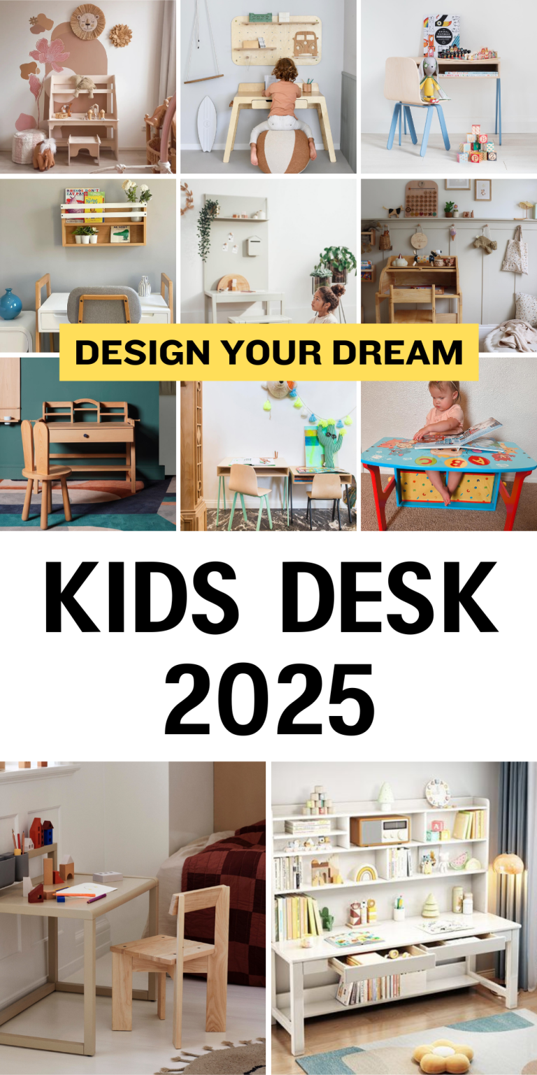 Top 33 Kids Desk Designs 2025: Inspire Learning & Creativity ...
