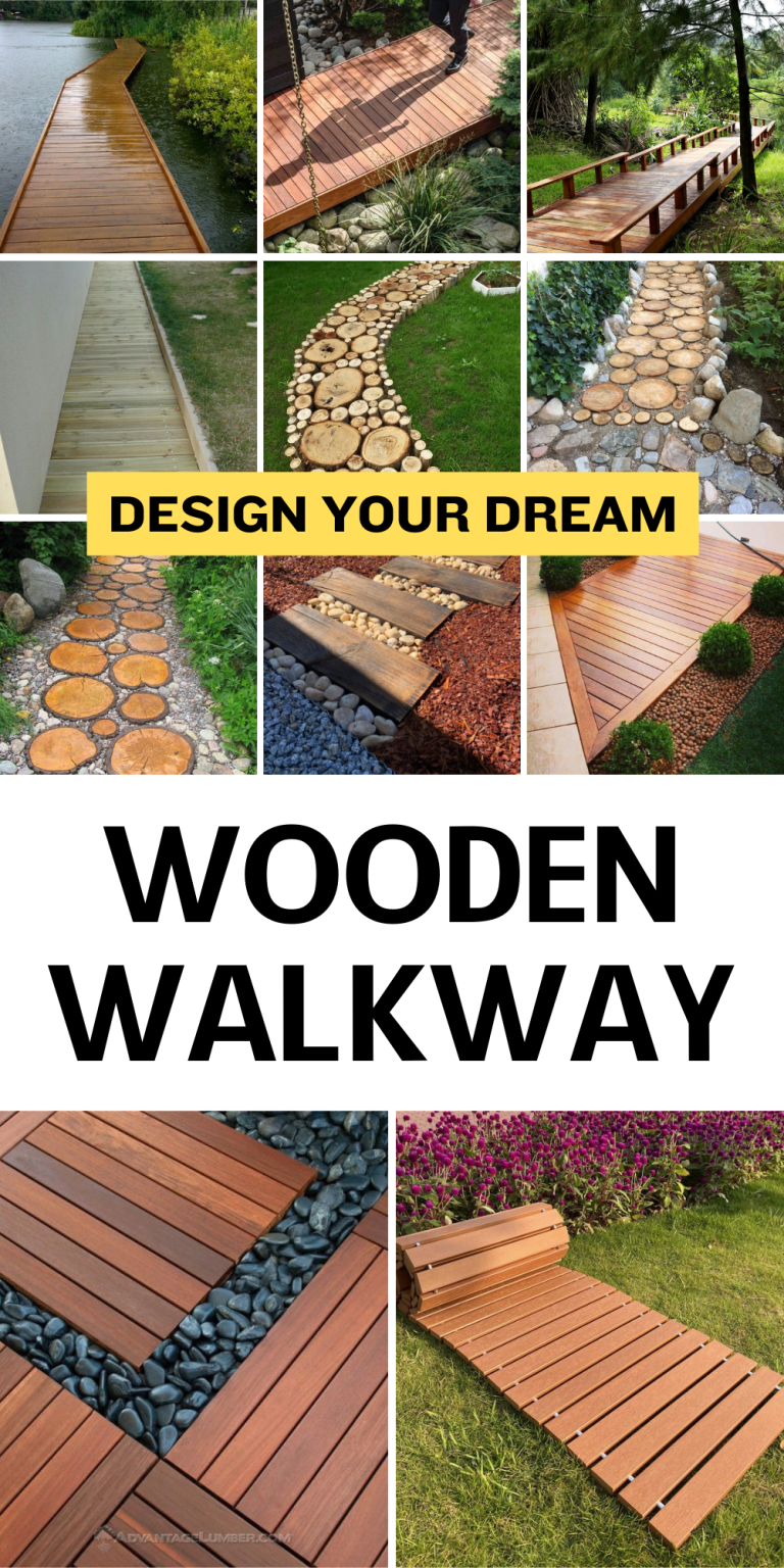 Top 25 Wooden Walkway Designs 2025 - Transform Your Outdoor Space ...