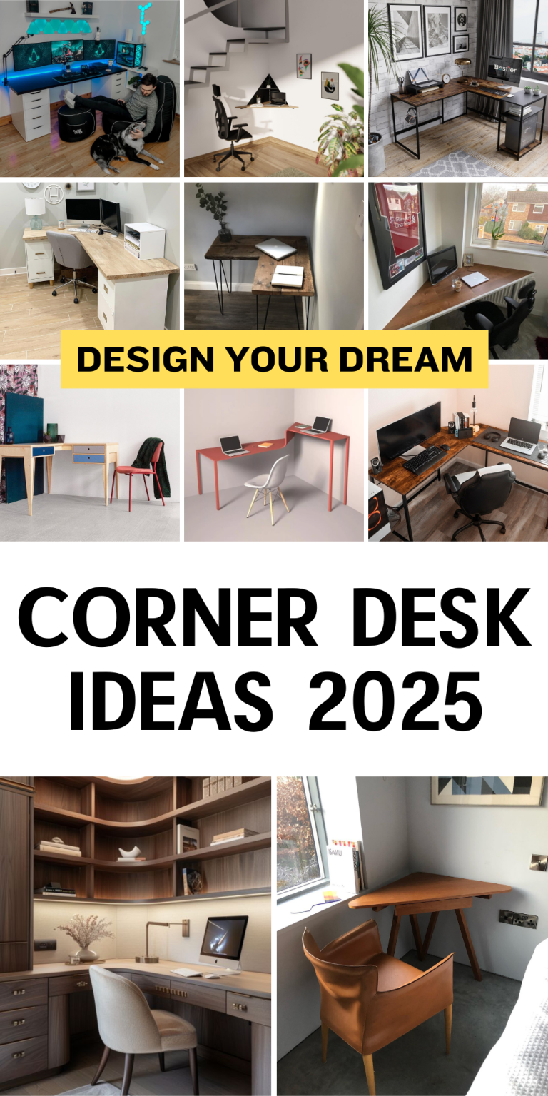 27 Corner Desk 2025 Trends: Maximize Style & Functionality - placeideal.com
