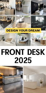 41 Front Desk Designs: Innovate Your Welcome Space - placeideal.com