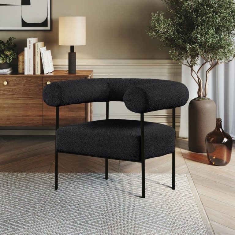 Top 30 Black Accent Chair Styles 2025: Chic & Versatile Designs ...