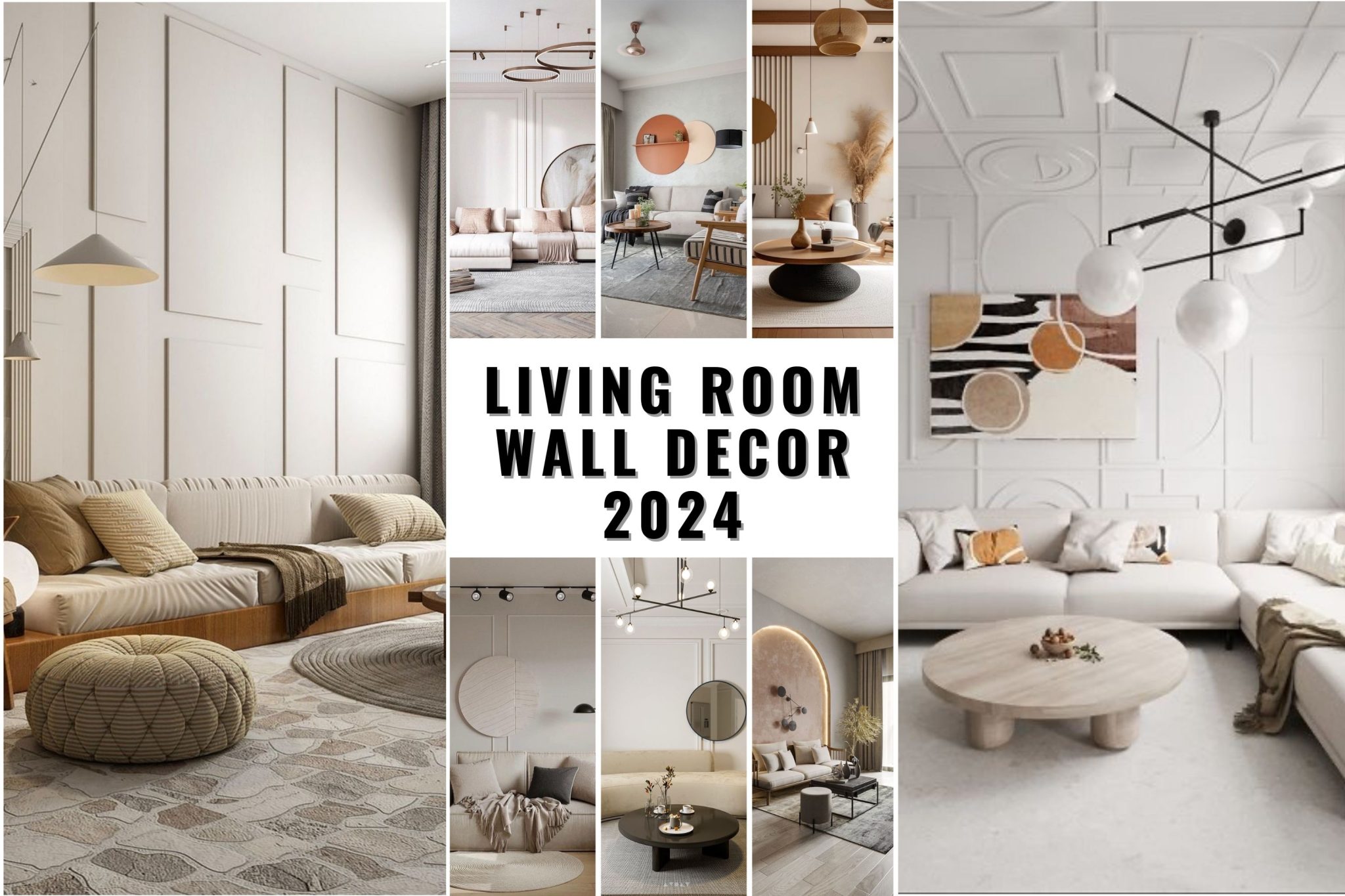 33 Living Room Wall Decor 2024 Trends to Refresh Your Space ...