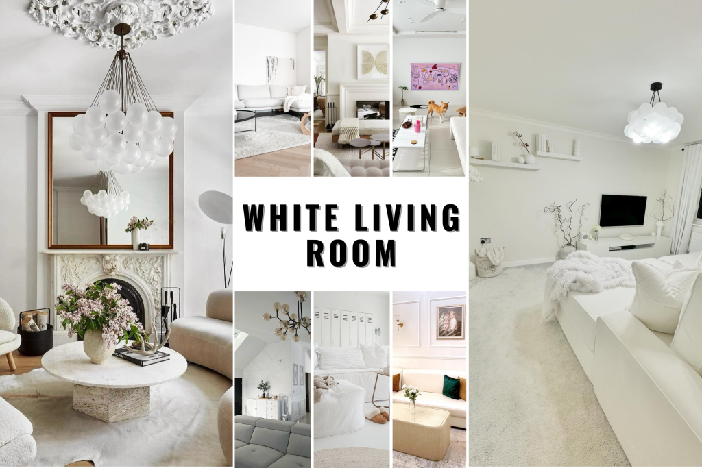 38 White Living Room Inspirations for Timeless Home Decor - placeideal.com