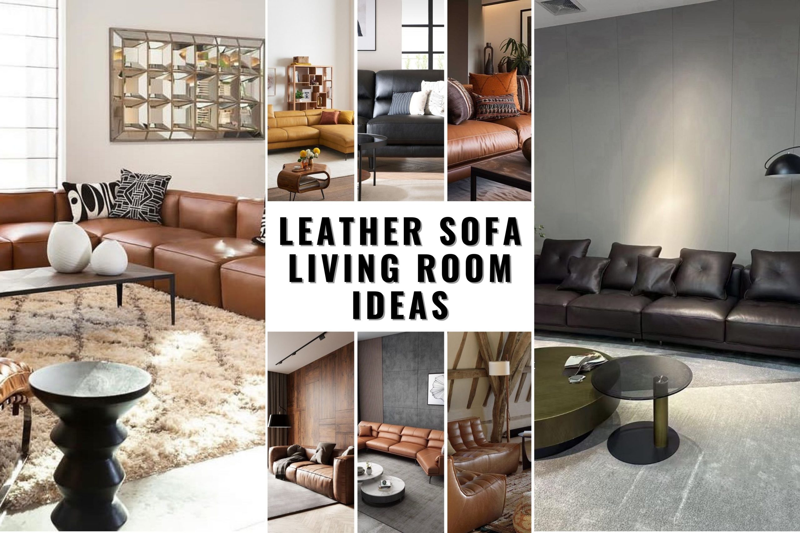 41 Leather Sofa Living Room Ideas for Timeless Elegance | Deco Trends ...