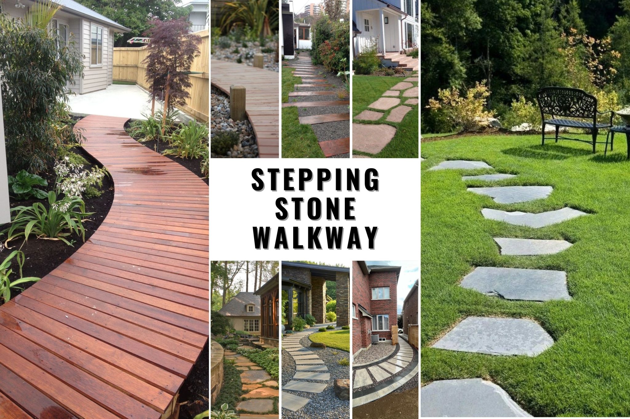 Elevate Your Yard: 26 Stepping Stone Walkway Designs for Every Style ...