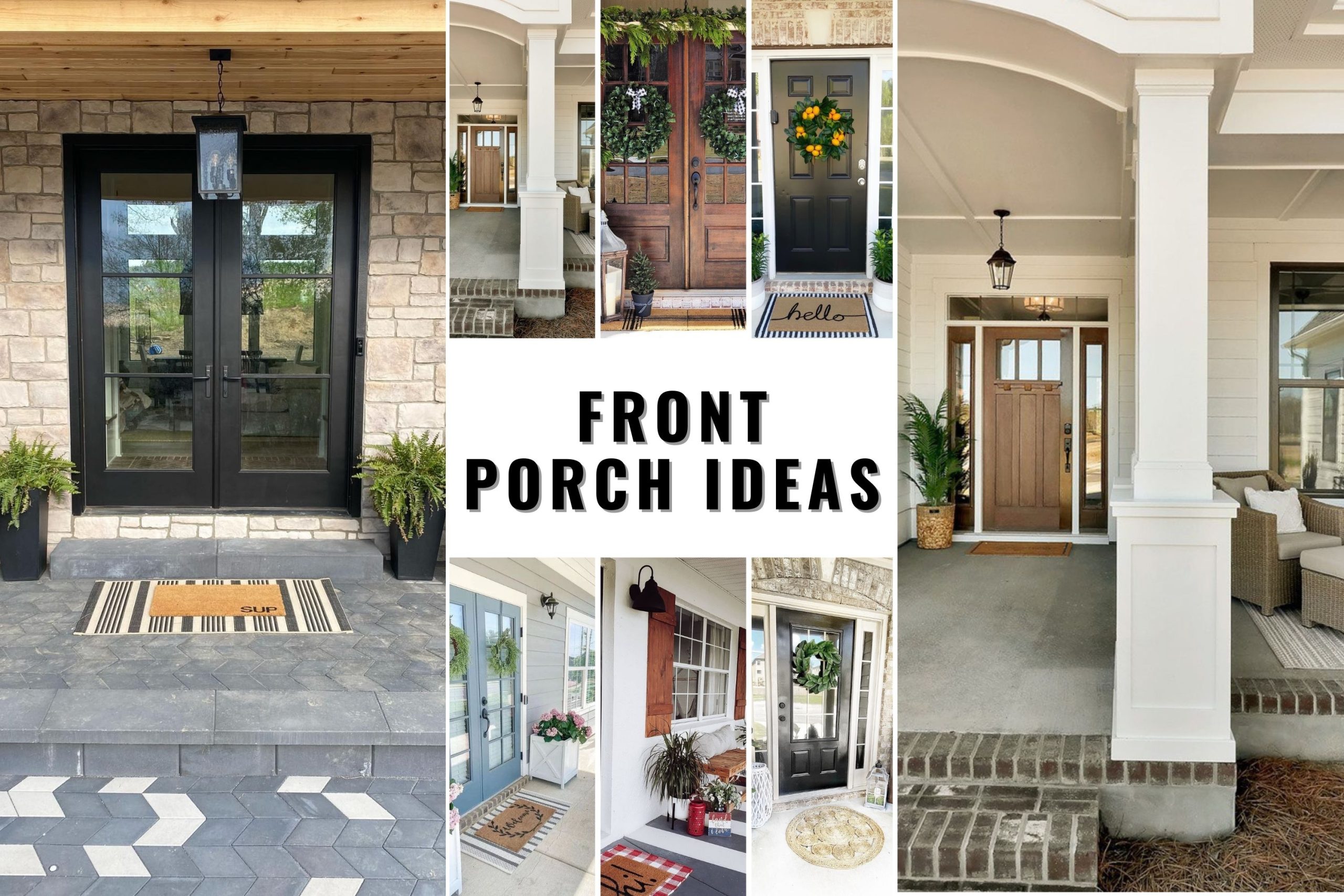 27 Front Porch Ideas to Elevate Your Home's Charm & Welcome - Get ...