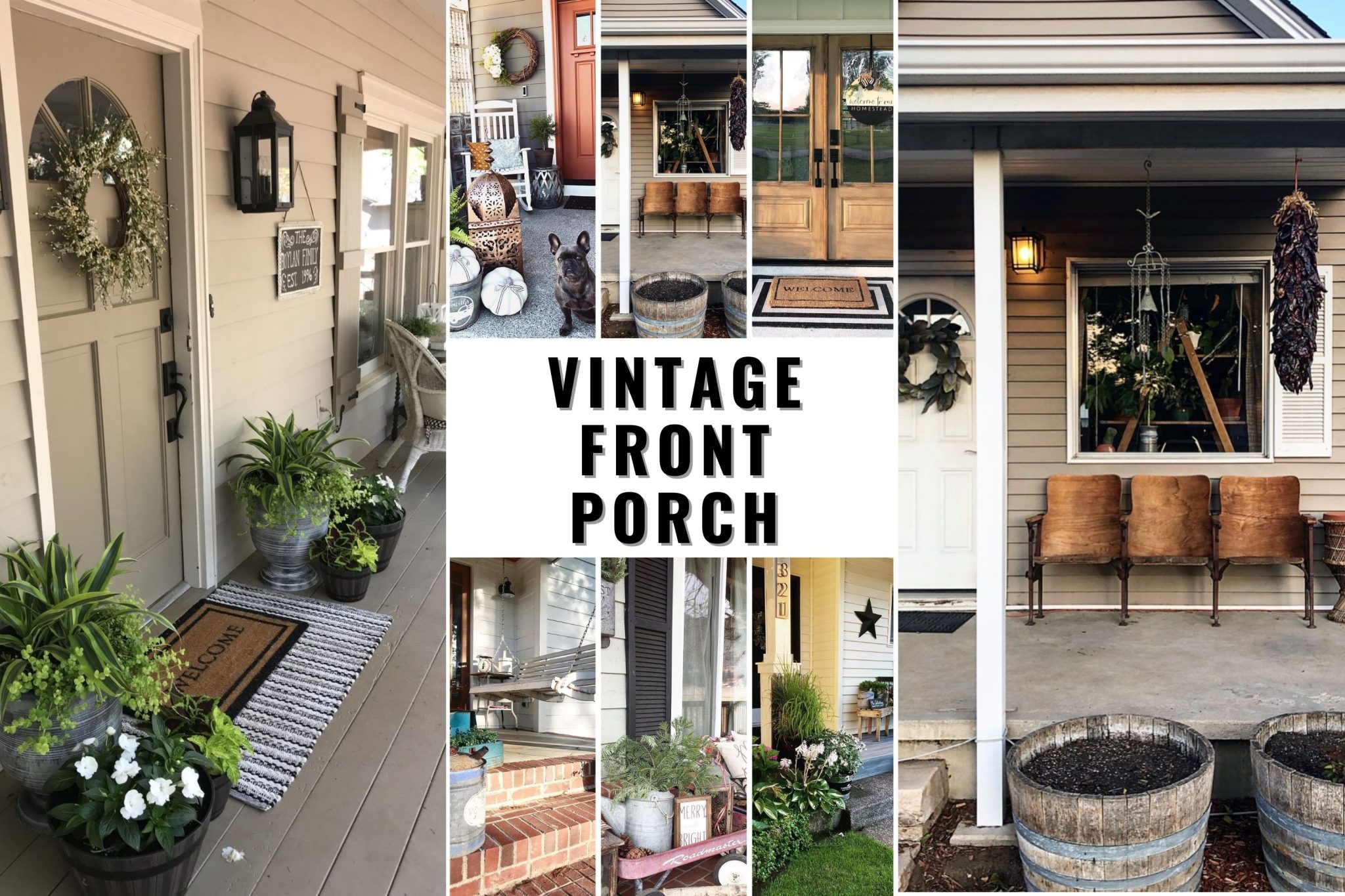 23 Vintage Front Porch Designs That Invite You Home - placeideal.com