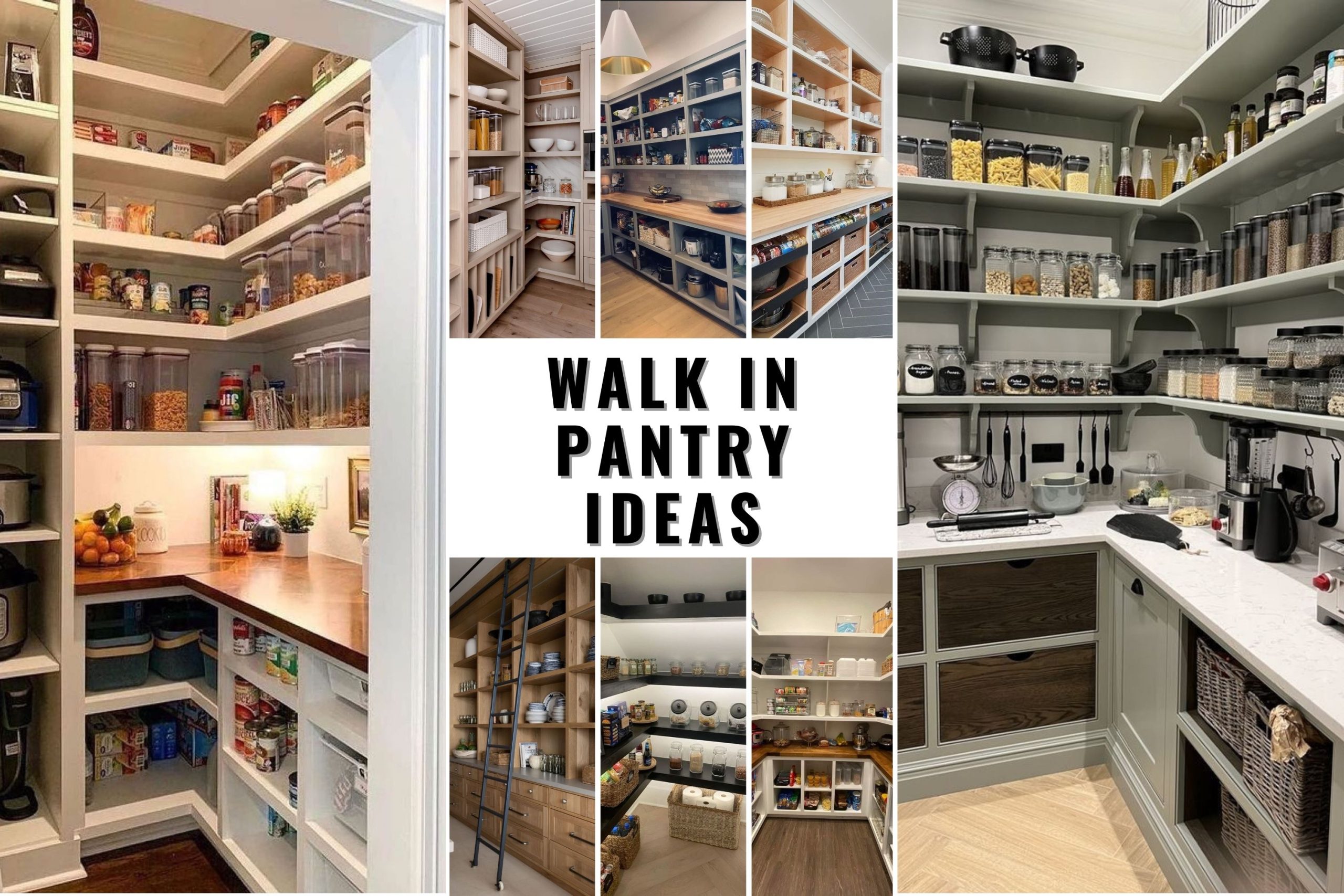 Top 36 Walk-In Pantry Ideas for Maximized Storage & Style | Home Design ...