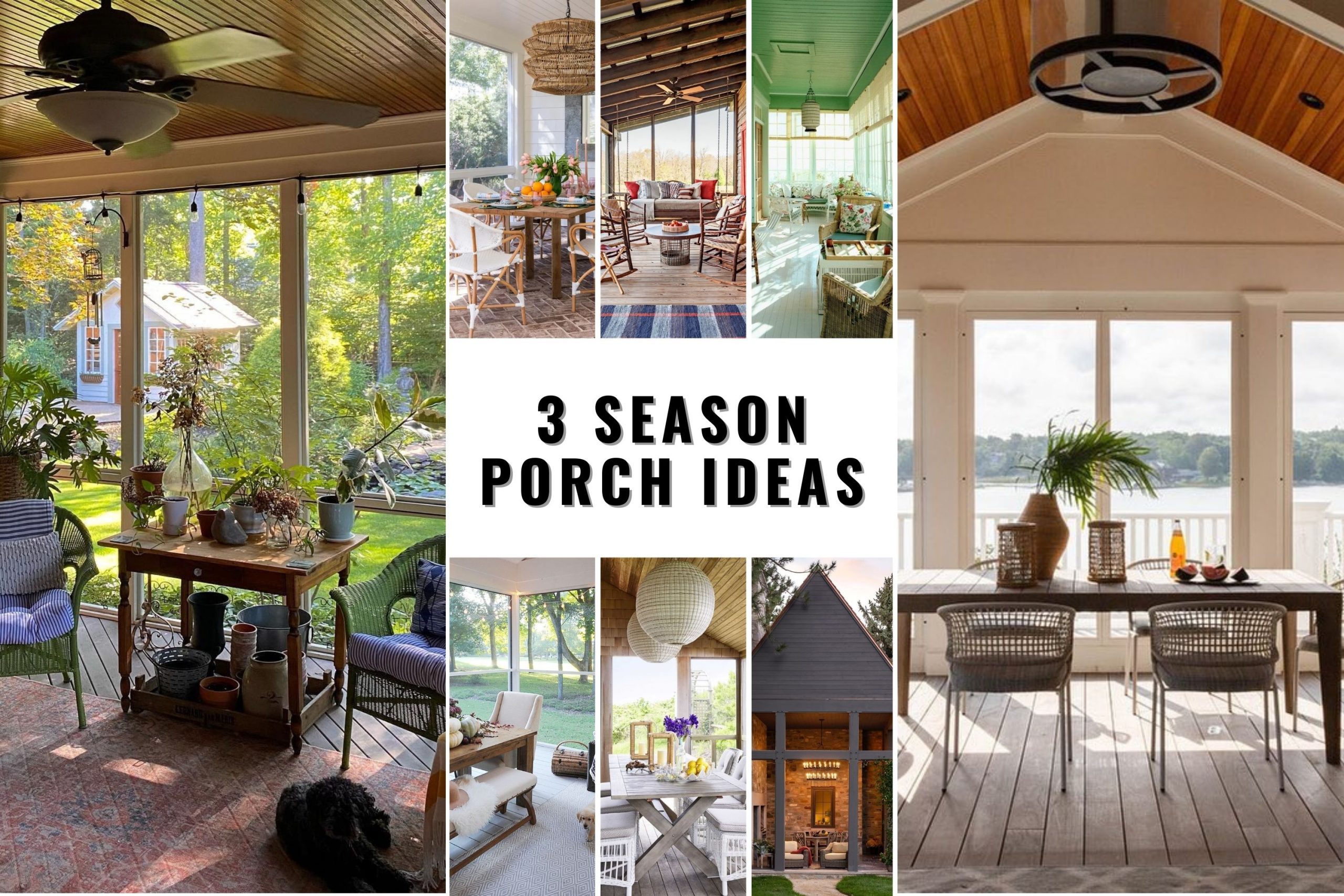 31 Creative 3 Season Porch Ideas to Inspire Your Next Cozy Retreat ...