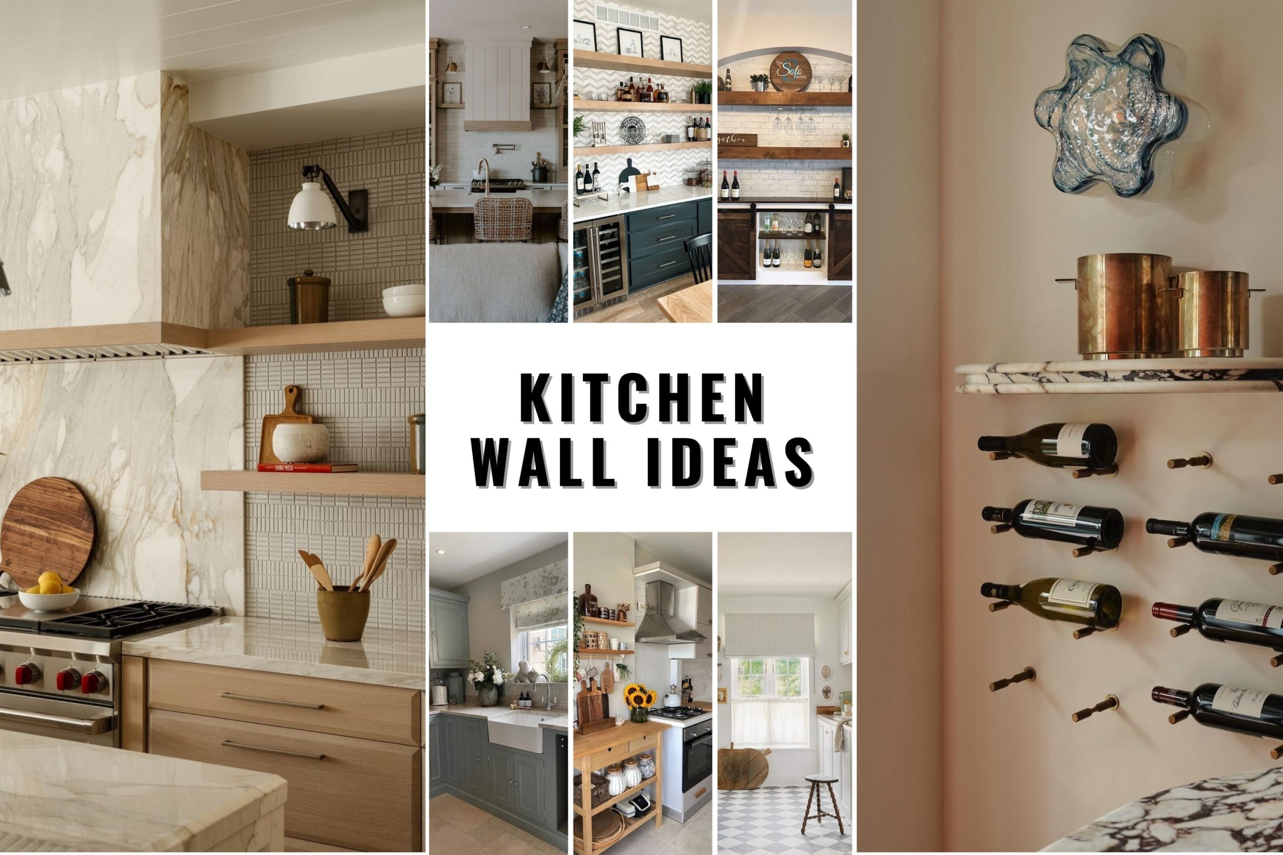 28 Kitchen Wall Ideas: Transform Your Space with Unique Styles ...