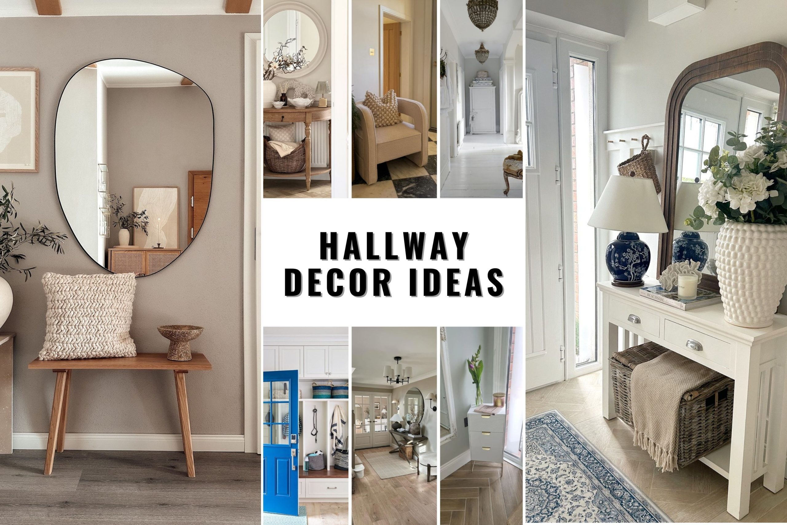 35 Hallway Decor Ideas to Transform Your Entryway Space - placeideal.com