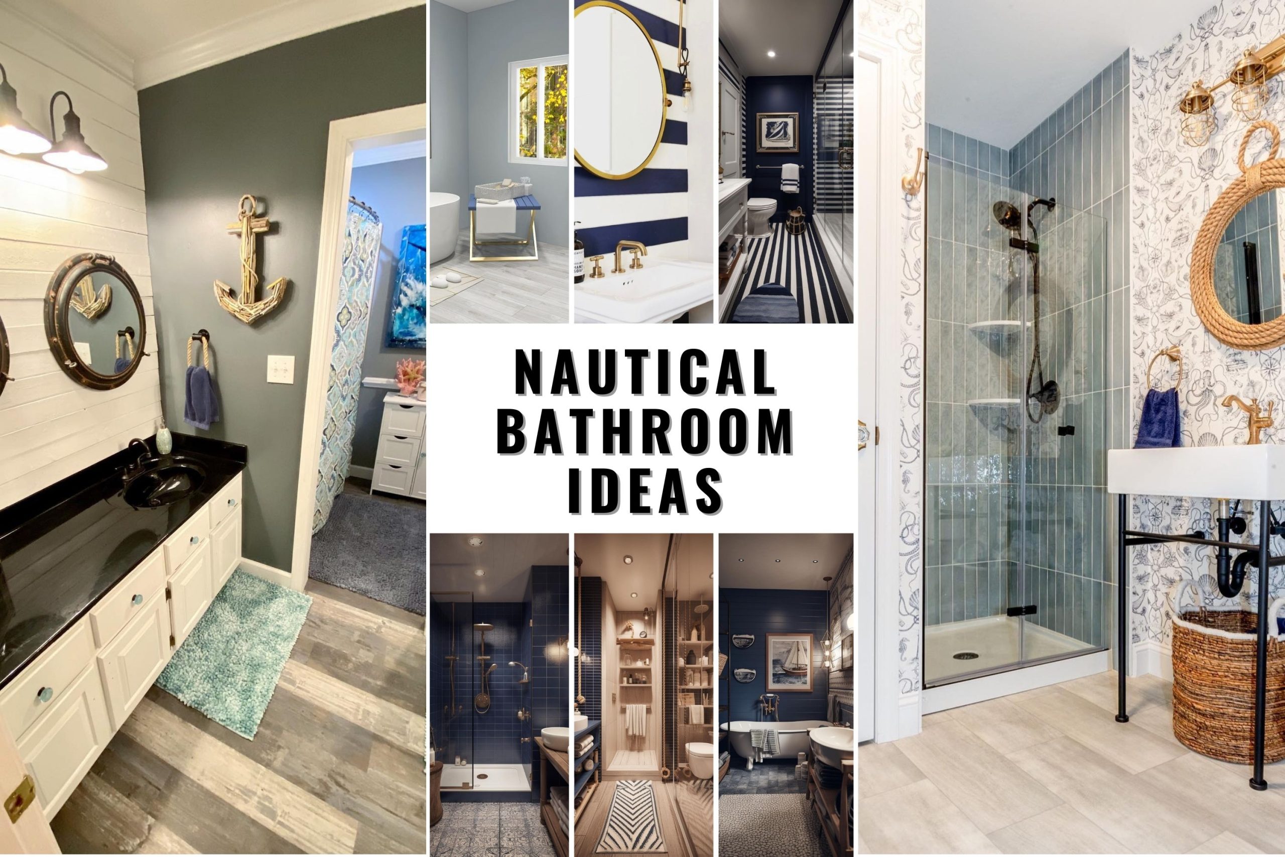 Explore 33 Nautical Bathroom Ideas for Maritime-Inspired Elegance ...