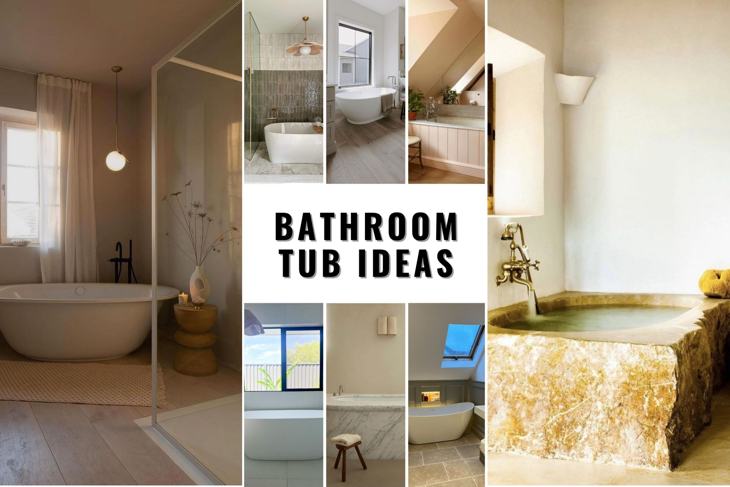28 Bathroom Tub Ideas: Transform Your Space with Elegance & Comfort ...