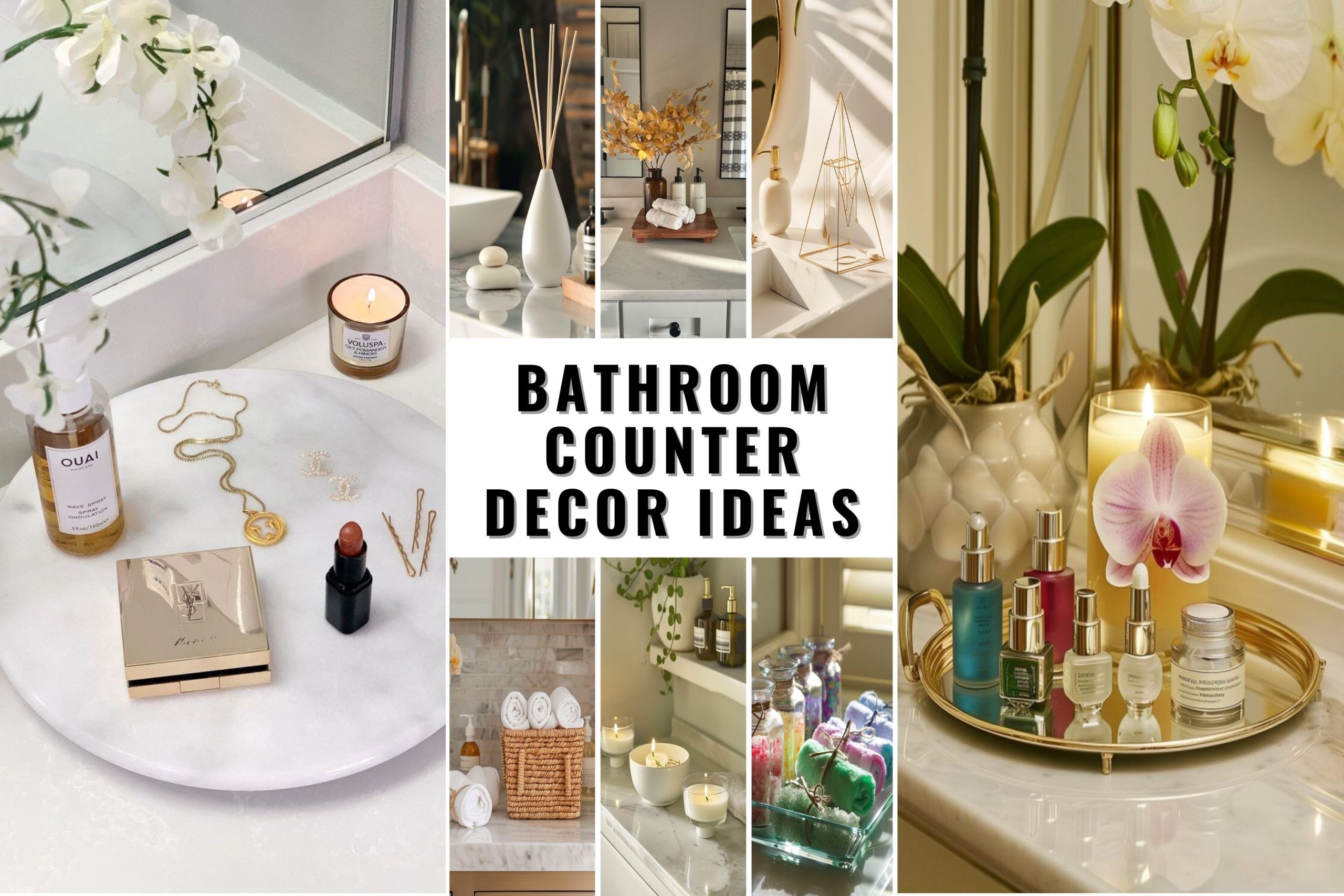 35 Inspiring Bathroom Counter Decor Ideas for a Stylish Retreat ...