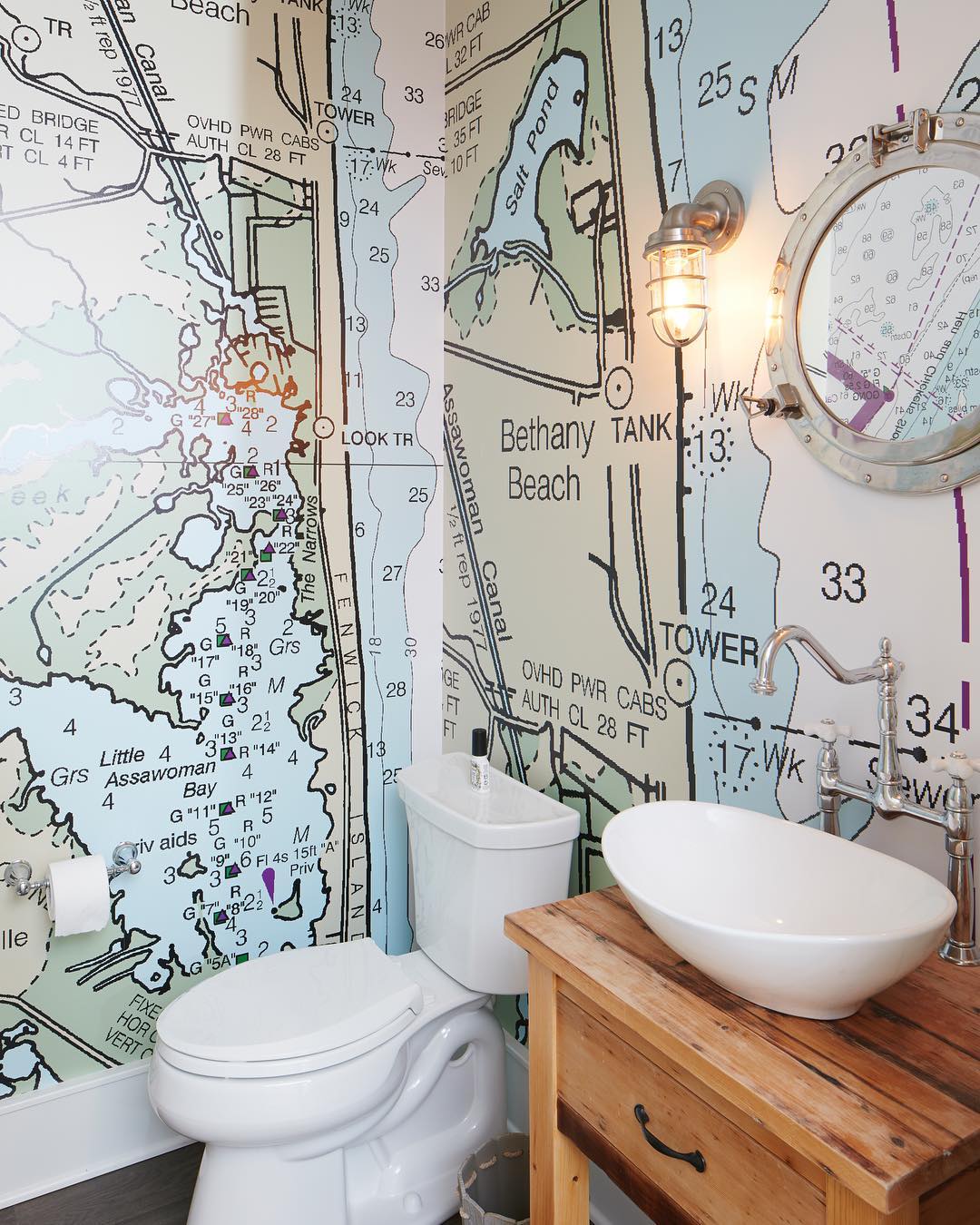 Explore 33 Nautical Bathroom Ideas for Maritime-Inspired Elegance ...