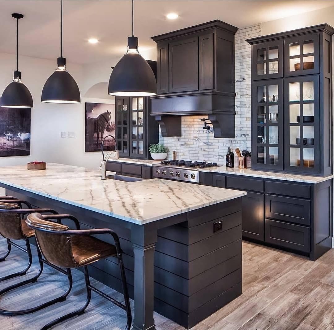 31 Black Kitchen Ideas for Chic & Versatile Cooking Spaces - placeideal.com