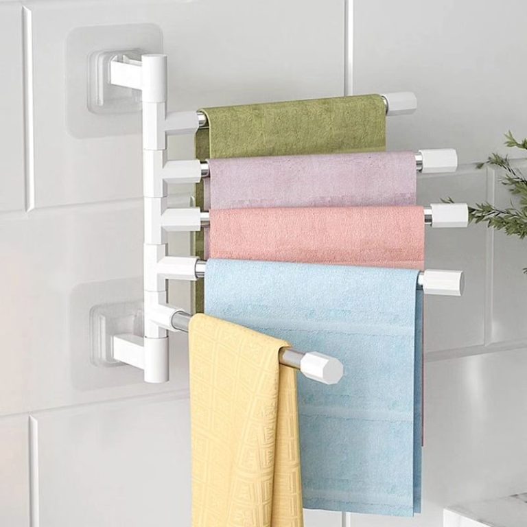 34 Unique Towel Rack Ideas to Elevate Your Bathroom Decor - placeideal.com