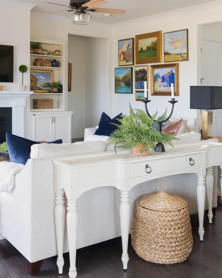 29 Sofa Table Decor Ideas to Transform Your Living Space Elegantly ...