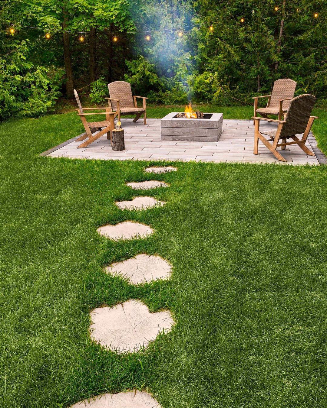 Elevate Your Yard: 31 Stepping Stone Walkway Designs for Every Style ...