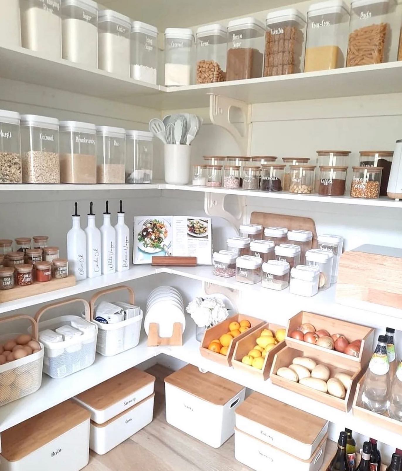 37 Pantry Organization Ideas for Ultimate Kitchen Harmony - placeideal.com