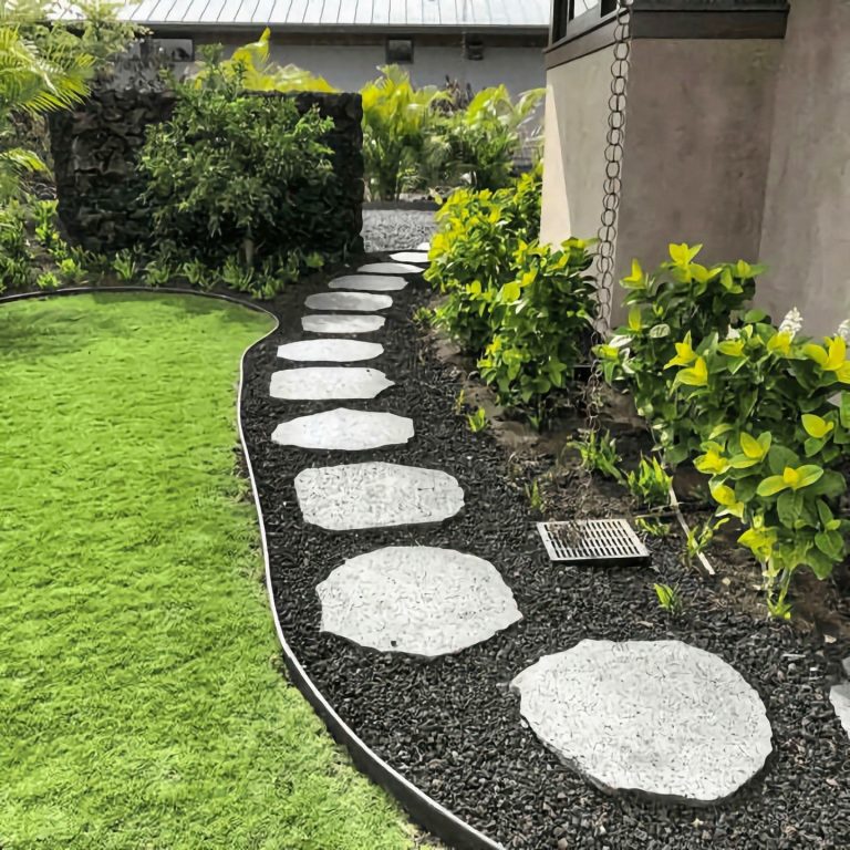 Elevate Your Yard: 31 Stepping Stone Walkway Designs for Every Style ...
